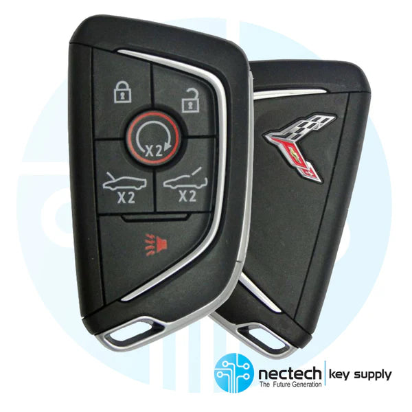 2020 - 2022 NUEVO Chevrolet Corvette C8 Llave de proximidad inteligent